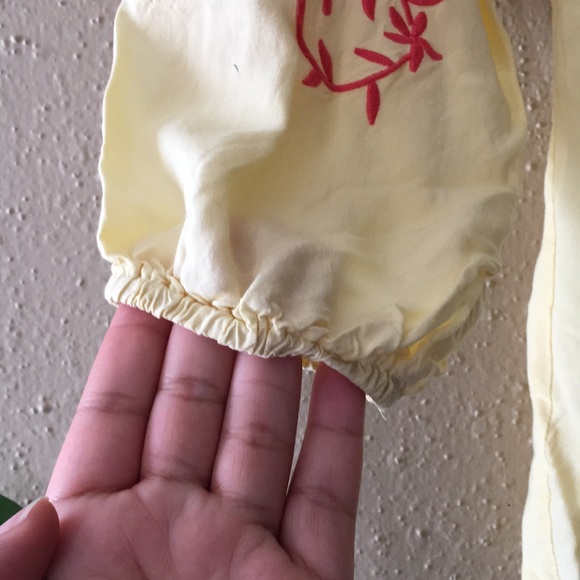 B sharp | Tops | B Sharp Open Crochet Sleeve Top | Poshmark